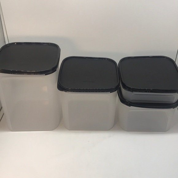 Tupperware | Kitchen | Tupperware Mates Modular Square Seal 4 Pc | Poshmark